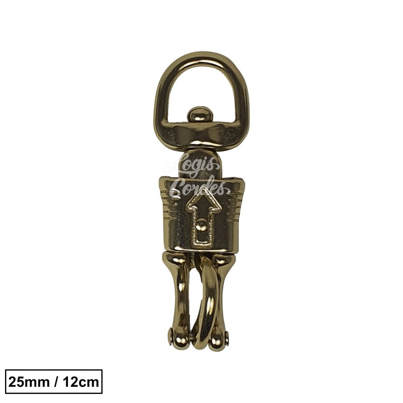 Panic Snap with Swivel Round Eye